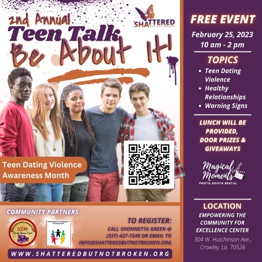 FLYER: SBNB (Teen Talk) - 2 - KAJN Radio KAJN Radio