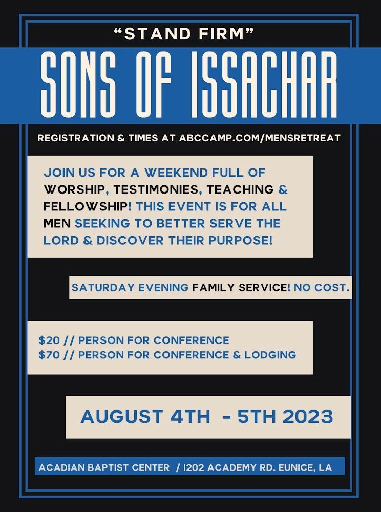 2023 Sons of Issachar (1) - KAJN Radio KAJN Radio