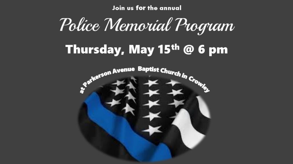 Police Memorial - KAJN Radio KAJN Radio